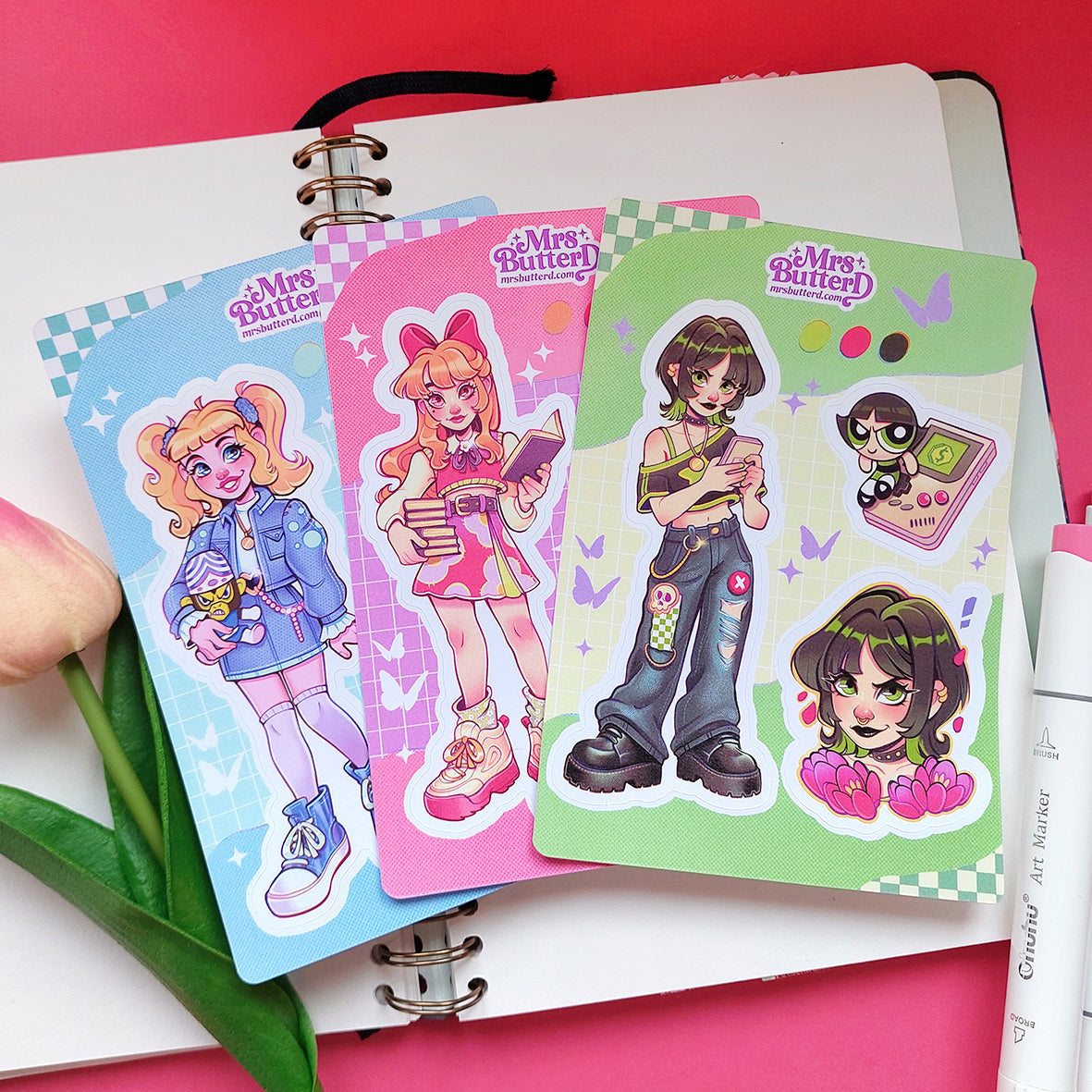 PPG \\ Vinyl Sticker Sheets – mrsbutterd