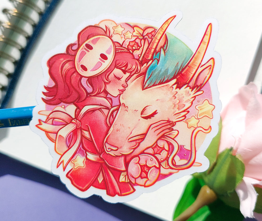 Magic World Girl \\ Vinyl Sticker – mrsbutterd