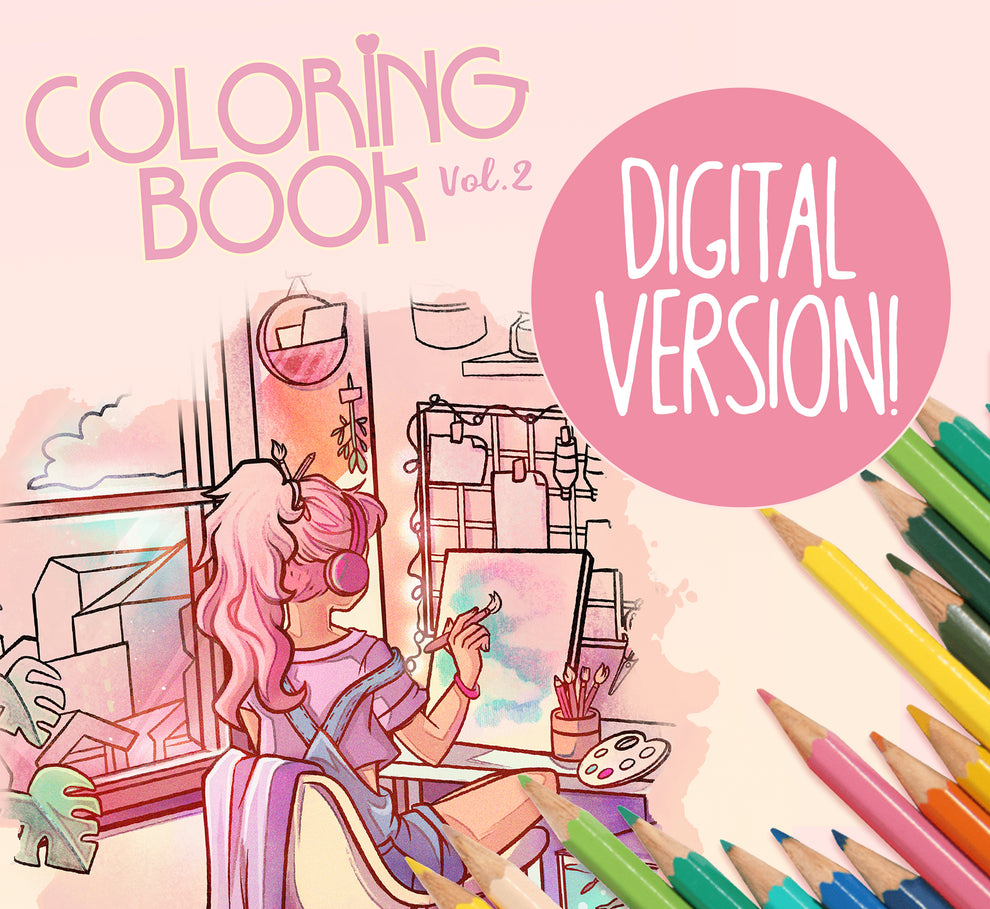Coloring Book Vol.2! \\ DIGITAL VERSION – mrsbutterd