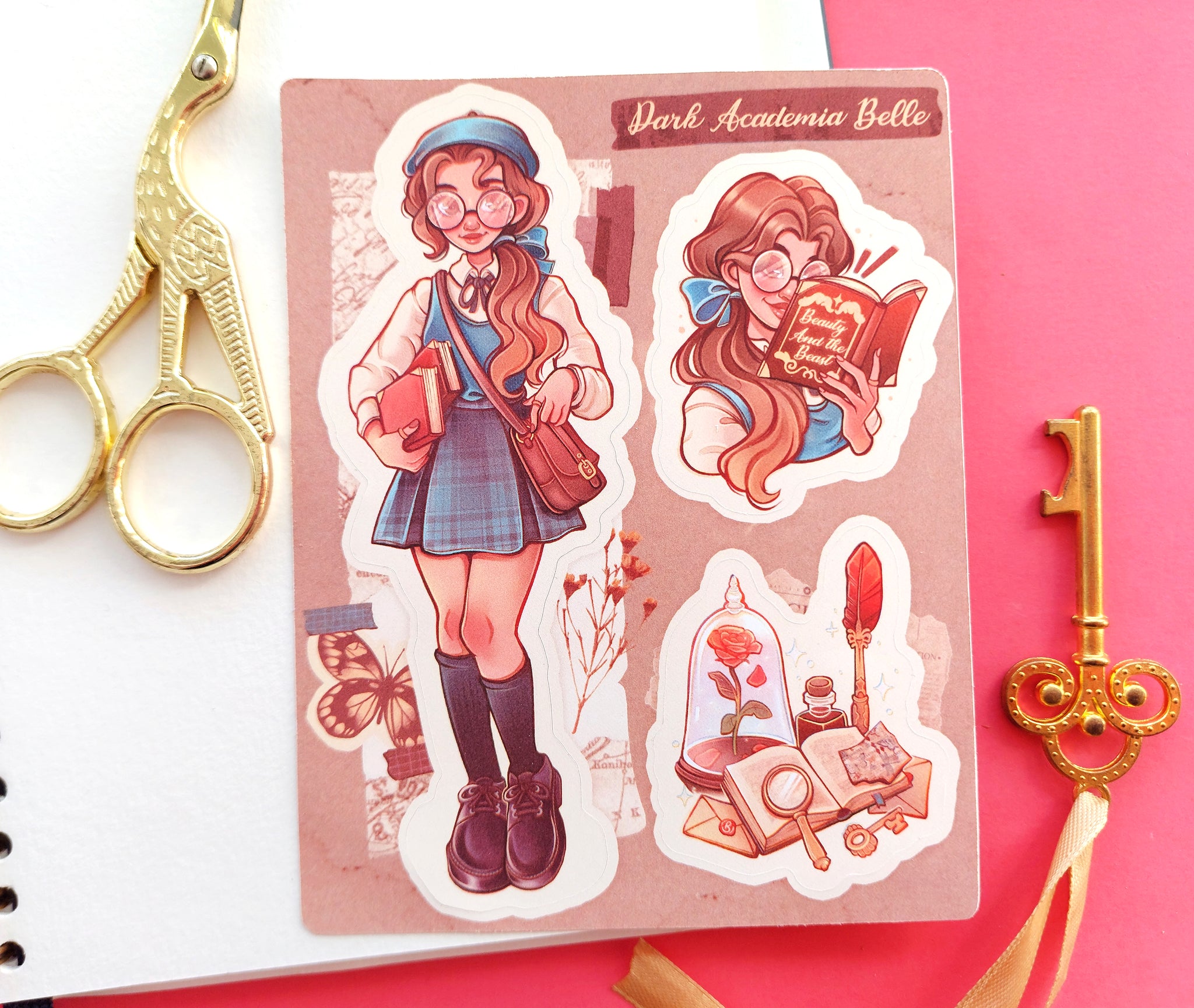 Aesthetic Princesses\\ Matte Vynil Sticker Sheet – mrsbutterd